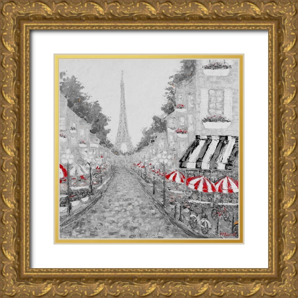 Coolick, Ann Marie 20x20 Gold Ornate Wood Framed with Double Matting ...