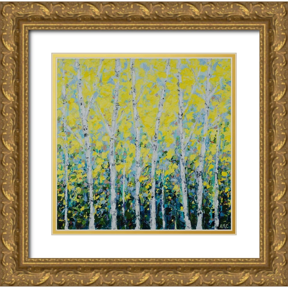 Coolick, Ann Marie 20x20 Gold Ornate Wood Framed with Double Matting ...