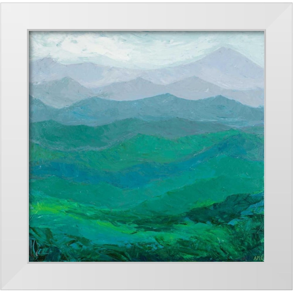 Coolick, Ann Marie 26x26 White Modern Wood Framed Museum Art Print ...