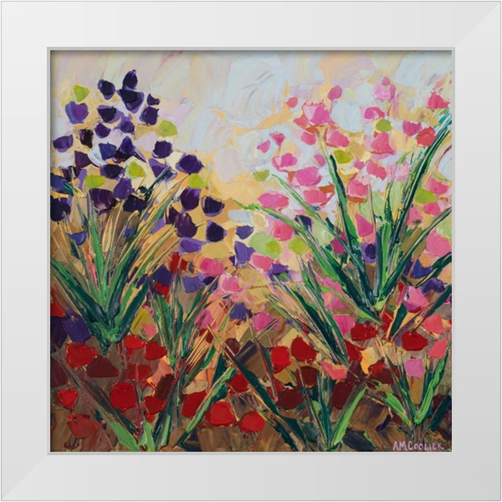 Coolick, Ann Marie 26x26 White Modern Wood Framed Museum Art Print ...