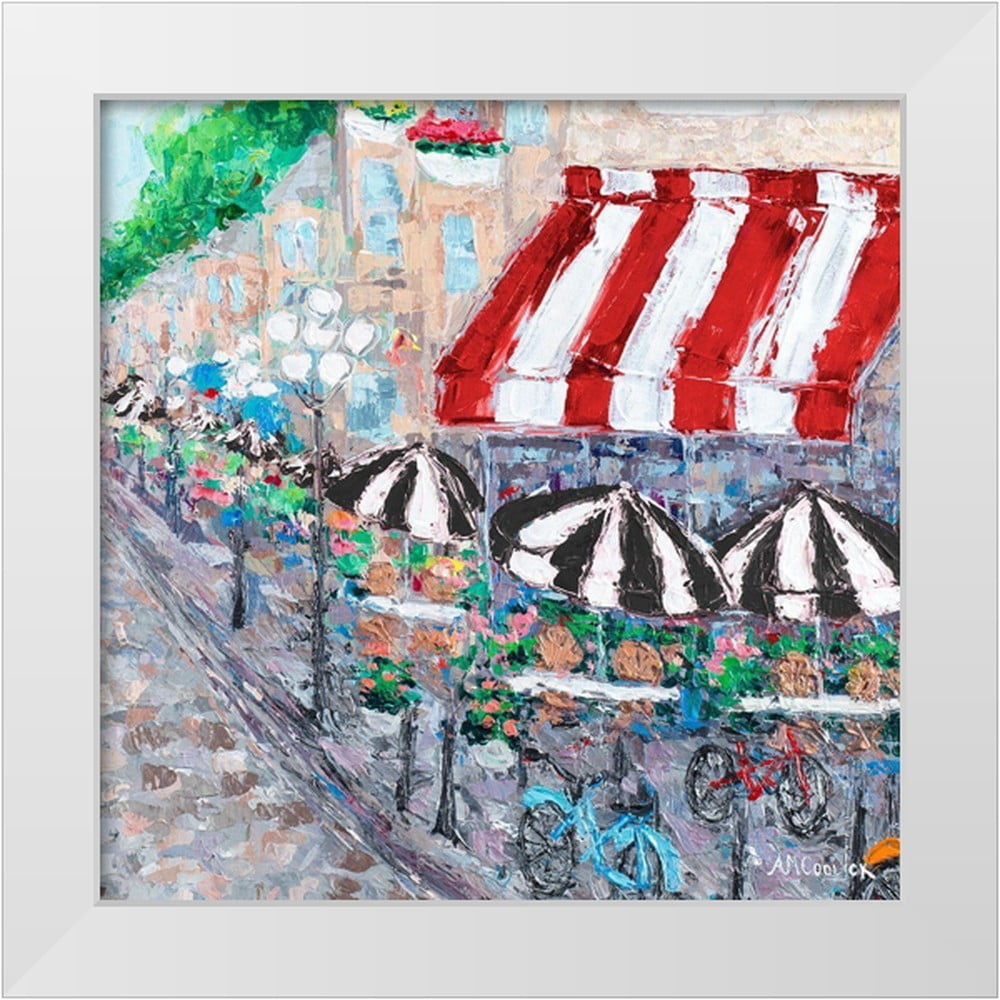 Coolick, Ann Marie 26x26 White Modern Wood Framed Museum Art Print ...