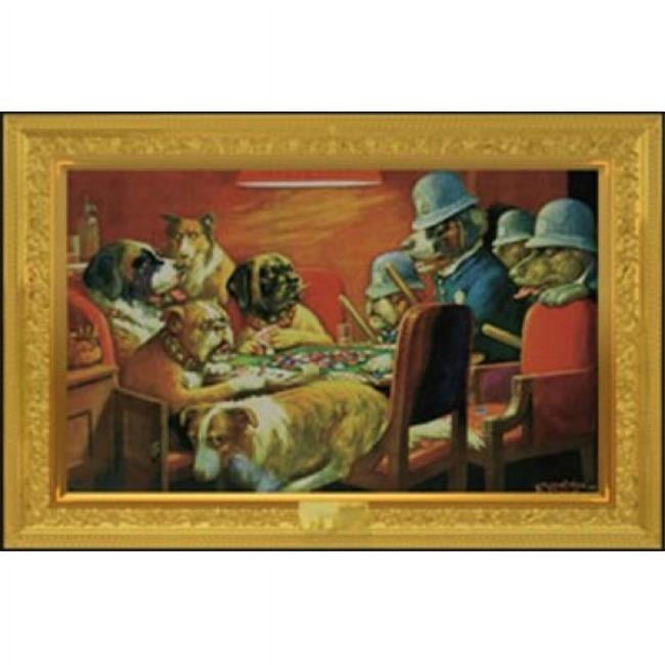 Coolidge Dogs Busted Poster Print - 36 x 24 in. - Walmart.com