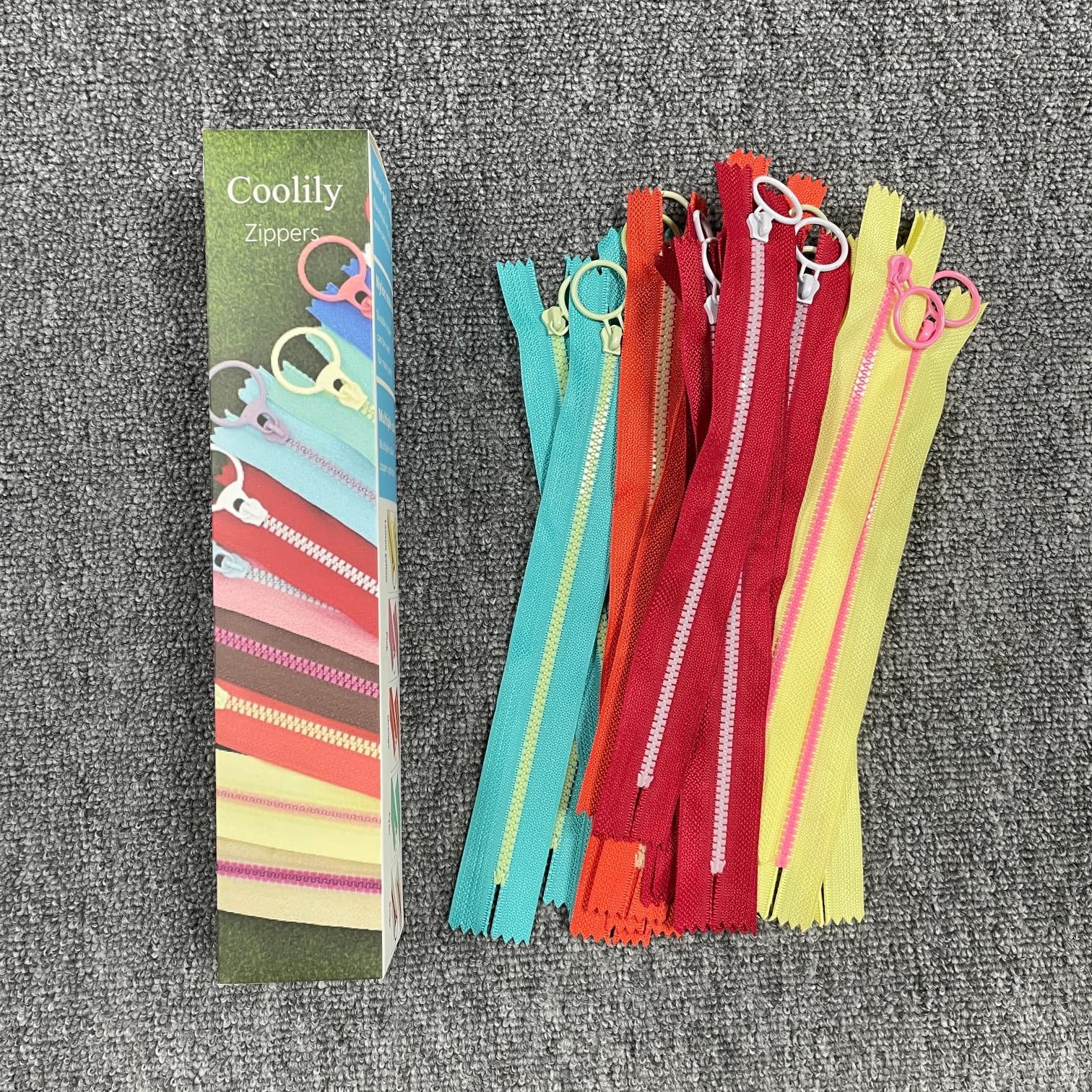 Coolily Zippers High-quality nylon zipper, multi-color packaging ...
