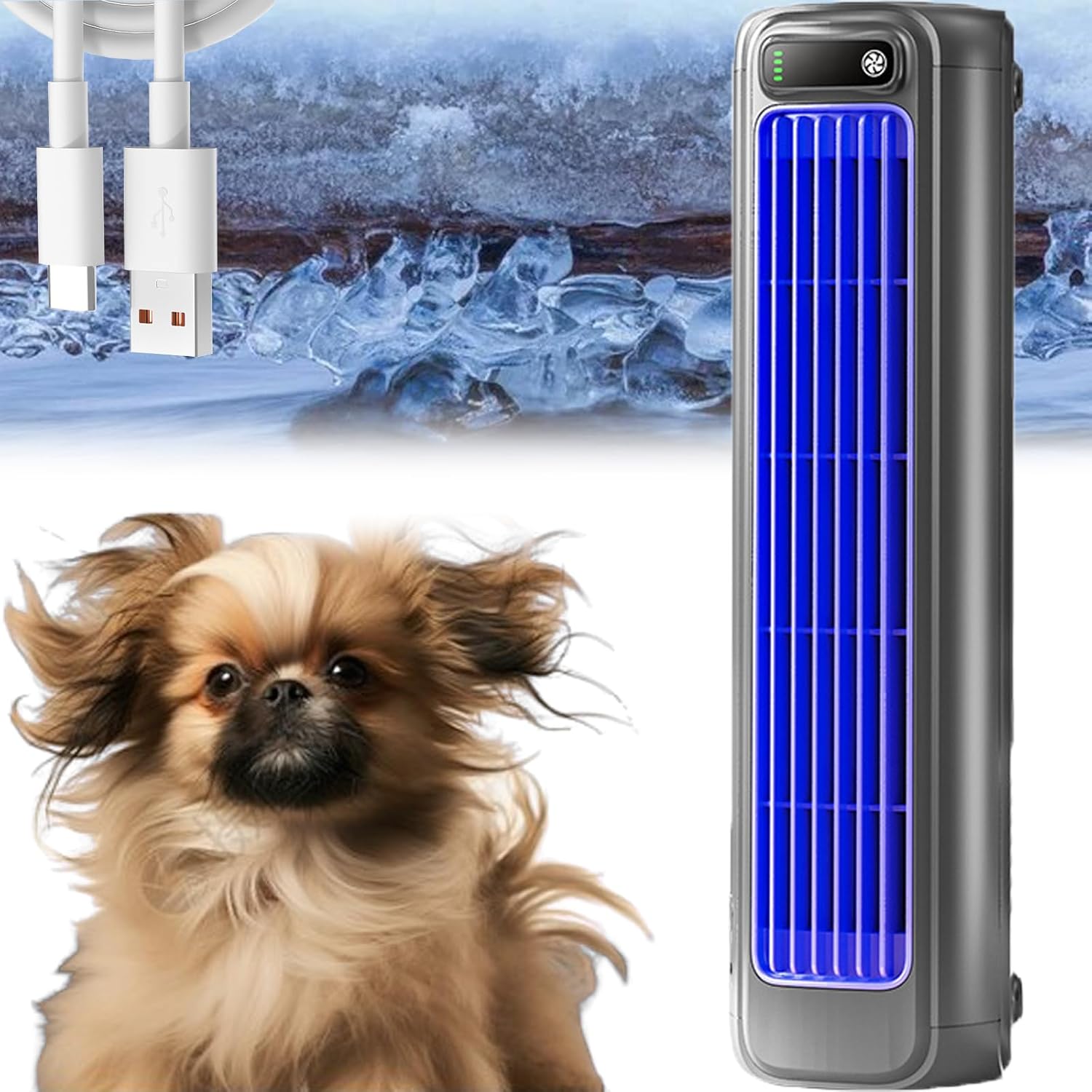 Cooling Ace Portable Air Conditioner，Portable Wall-Mounted Silent Fan ...