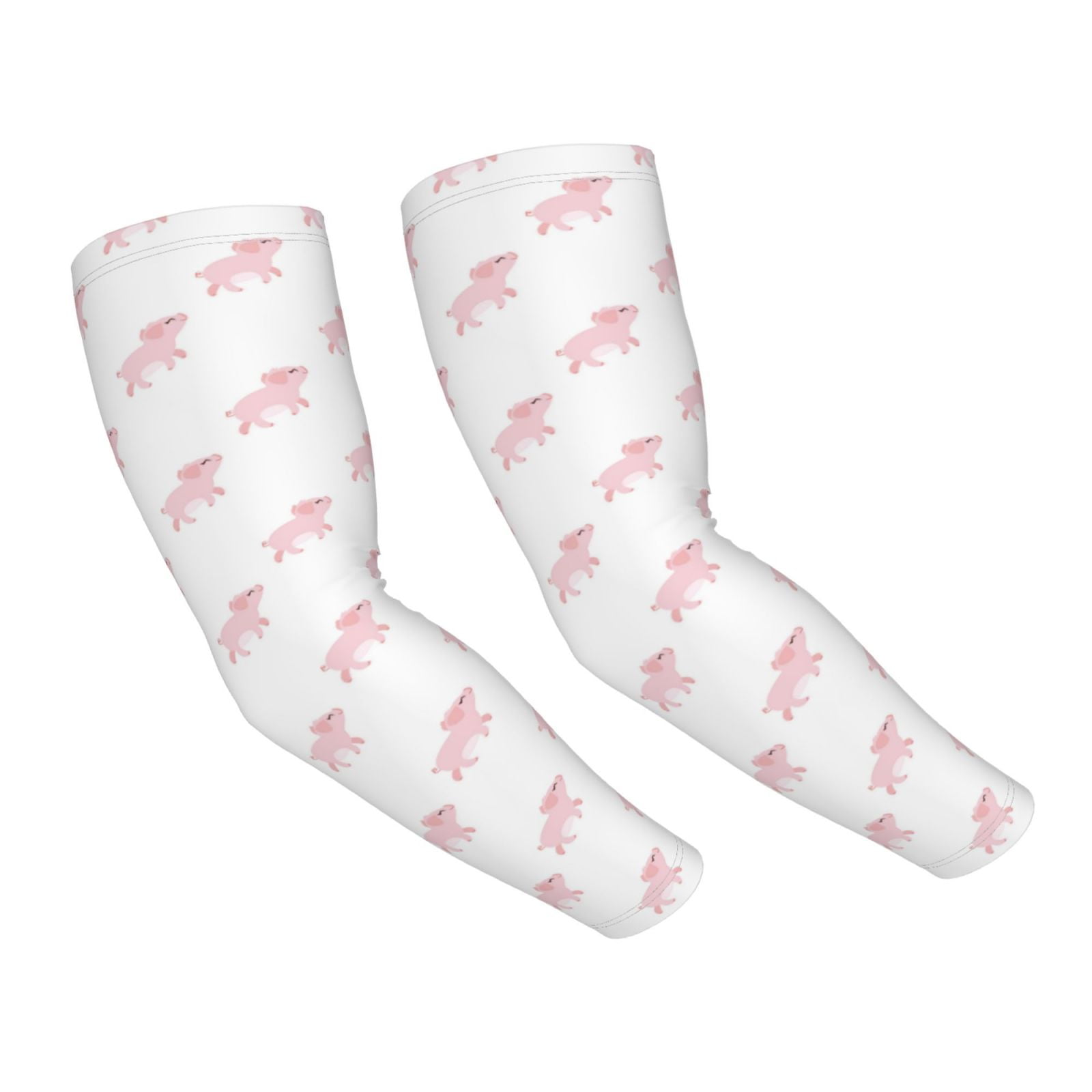 Cooling Arm Sleeves For Men And Women, Classic Cute Pig Pink Sleeves To ...