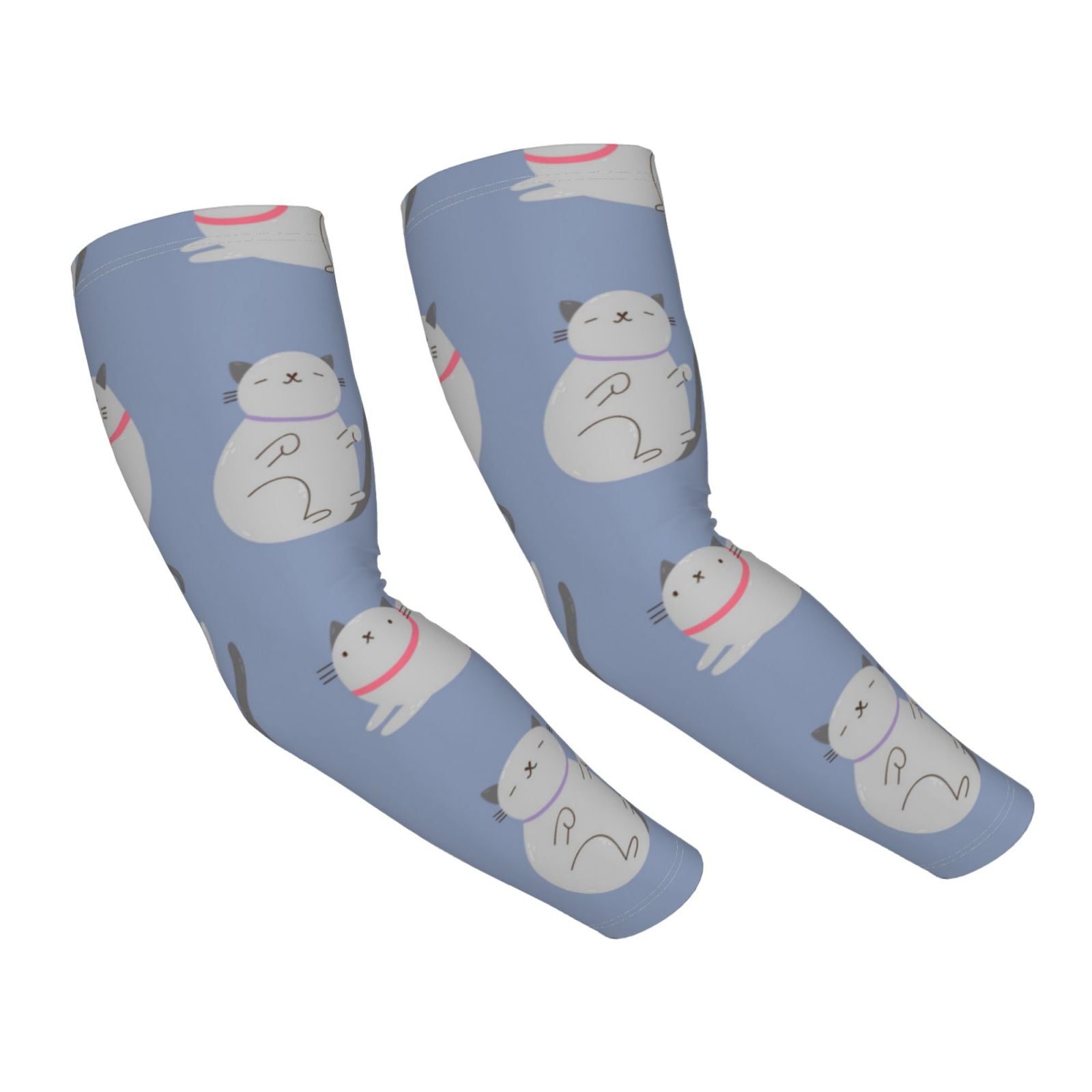 Cooling Arm Sleeves For Men And Women, Cute Fat Cat Sleeves To Cover ...