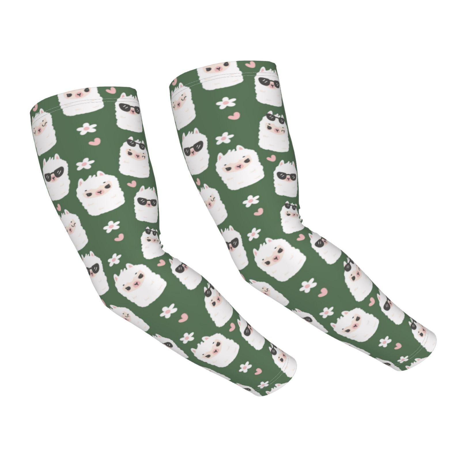 Cooling Arm Sleeves for Men and Women Alpaca Faces Sleeves to Cover ...