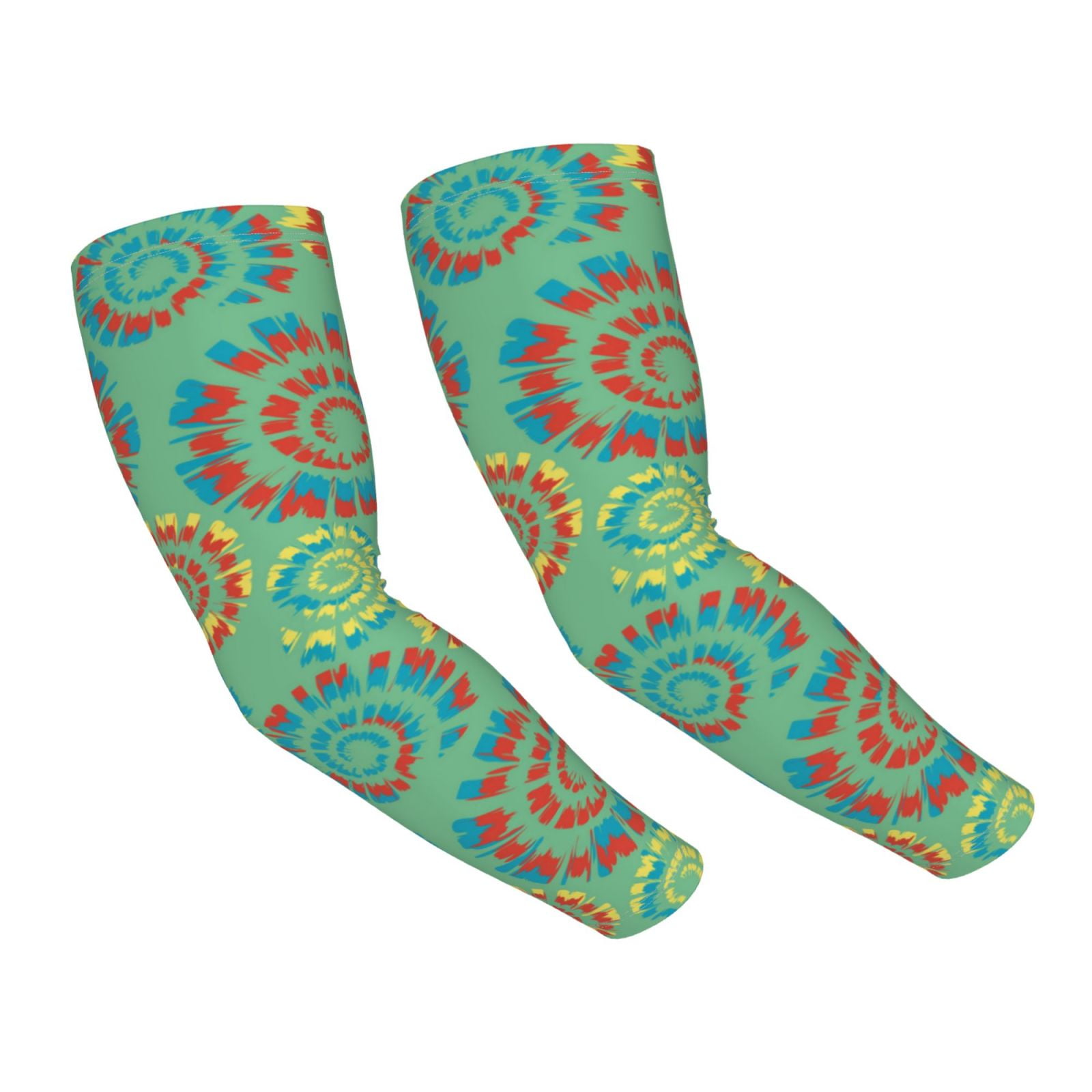 Cooling Arm Sleeves for Men and Women Colourful Tie Dye Sleeves to ...