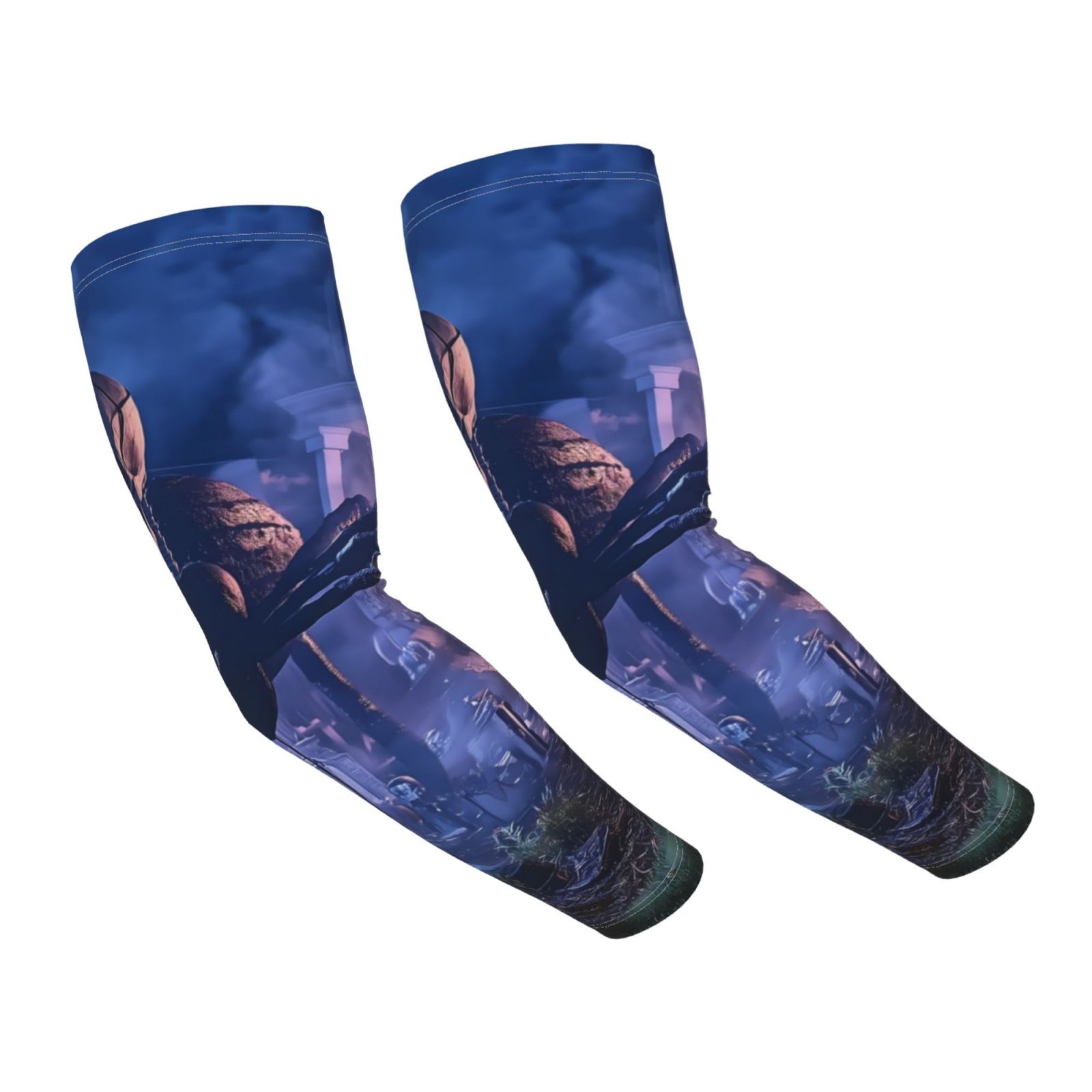 Cooling Arm Sleeves for Men and Women Halloween Skeleton Spider ...