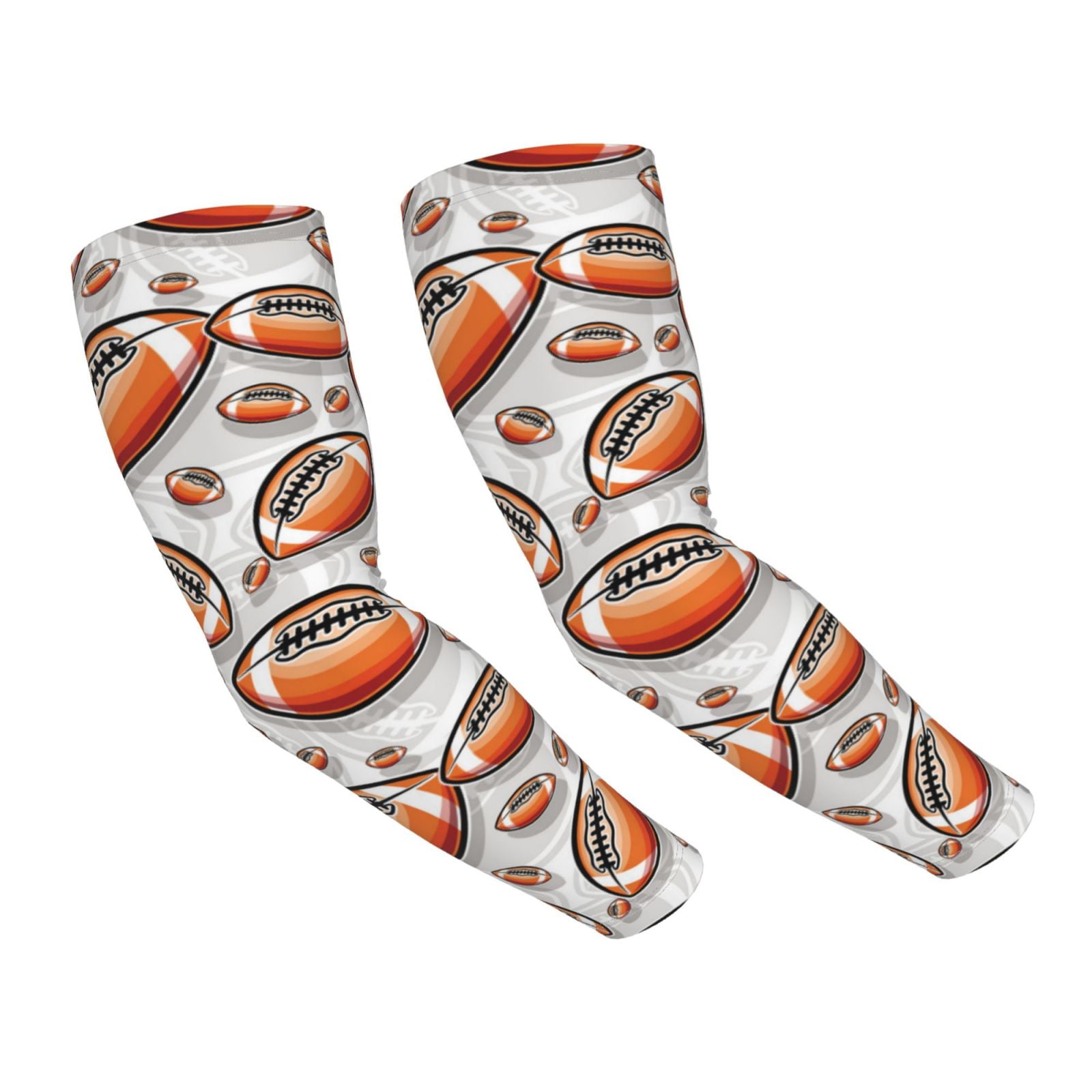 Cooling Arm Sleeves for Men and Women Rugby American football grey ...