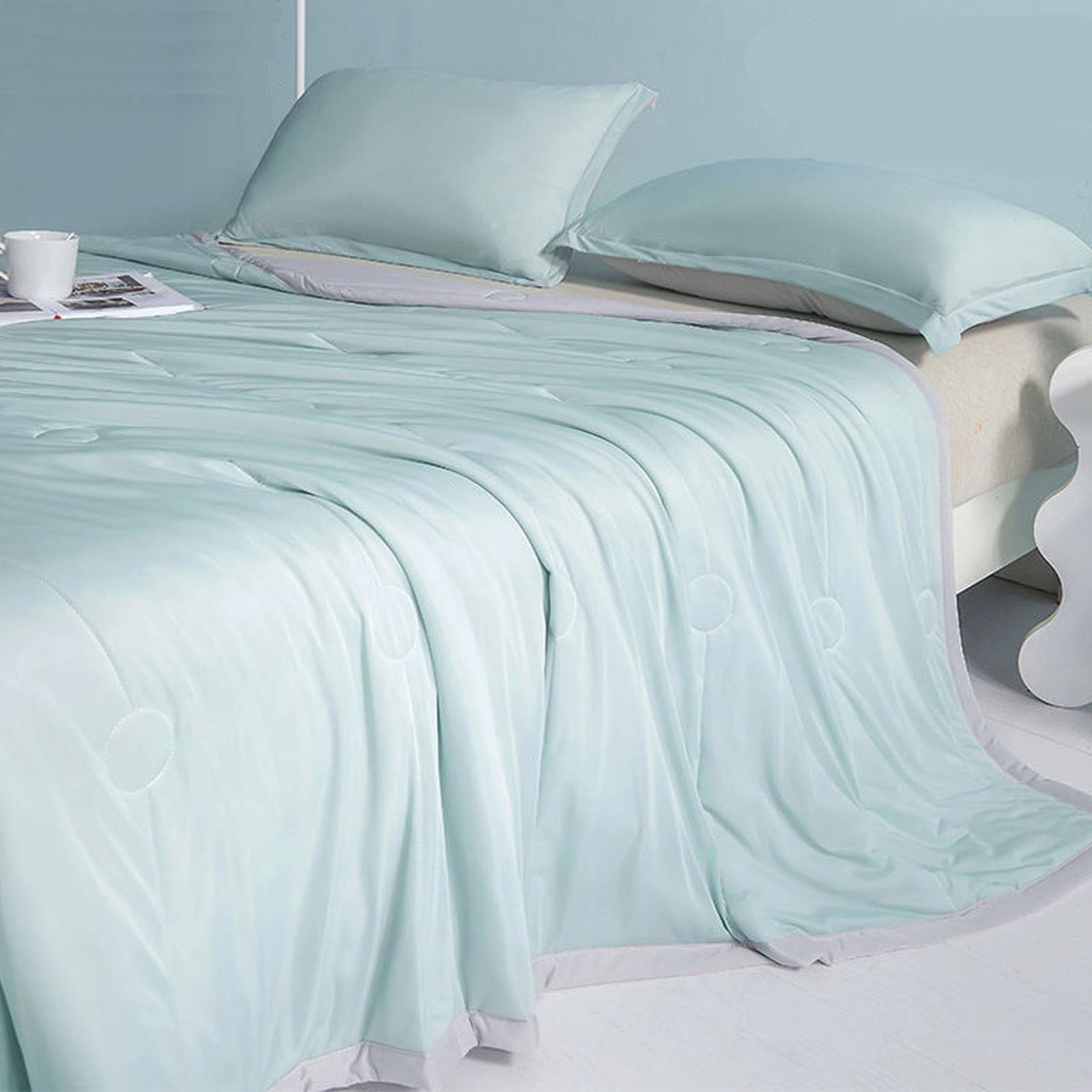 Cooling Blanket -Cold Blanket for Hot Sleepers, Ice Cooling Summer ...