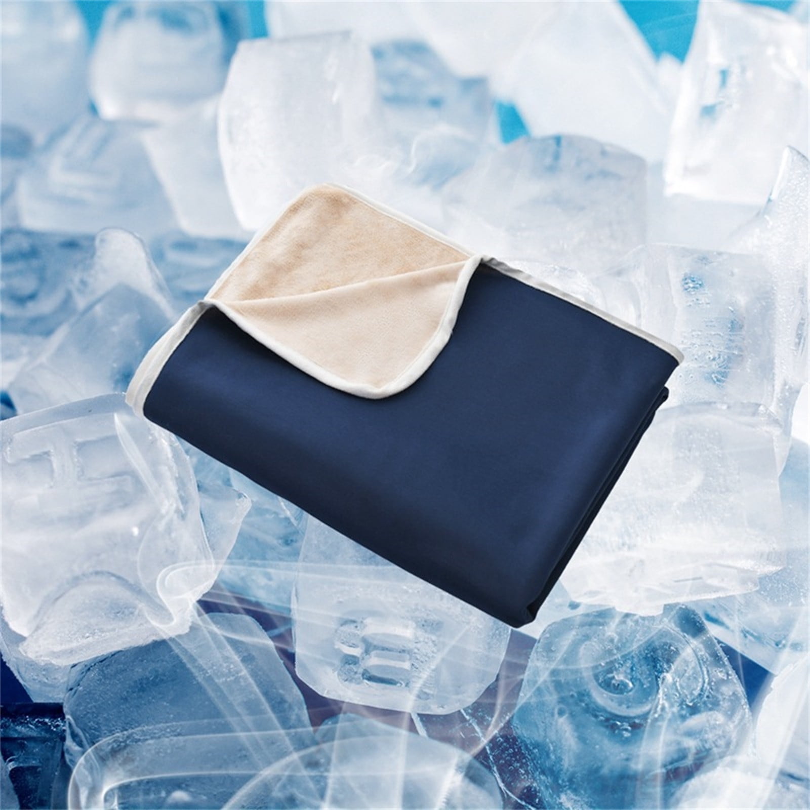 Cooling Blanket Cold Feeling Ice Silk Blanket Summer Thin Air ...