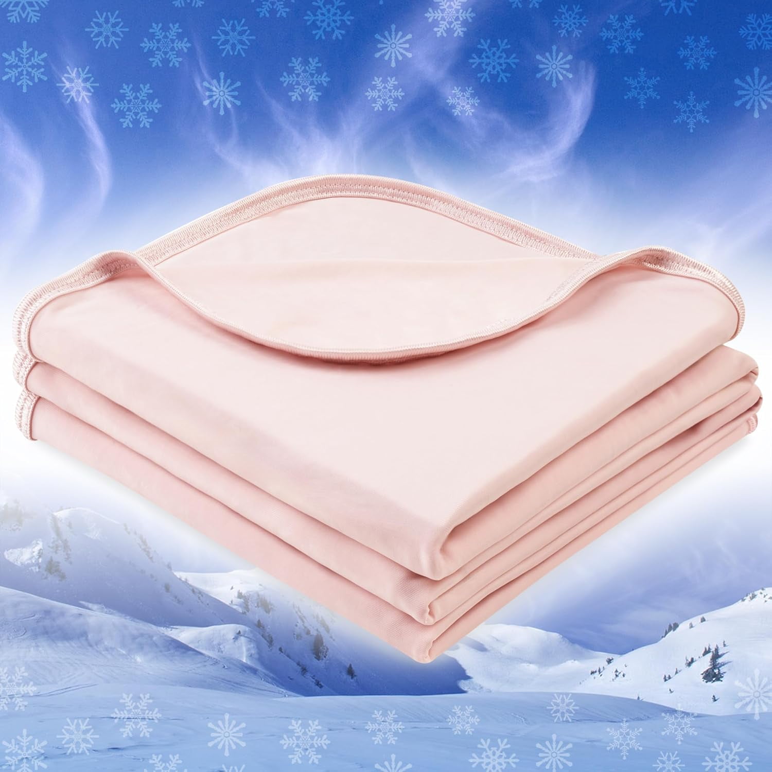 Cooling Blanket for Hot Sleepers, Lightweight Summer Bed, Chill Throw ...