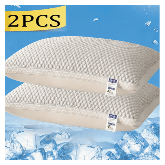Cooling Breathable Tofu Pillows - Shredded Memory Foam Pillow for ...