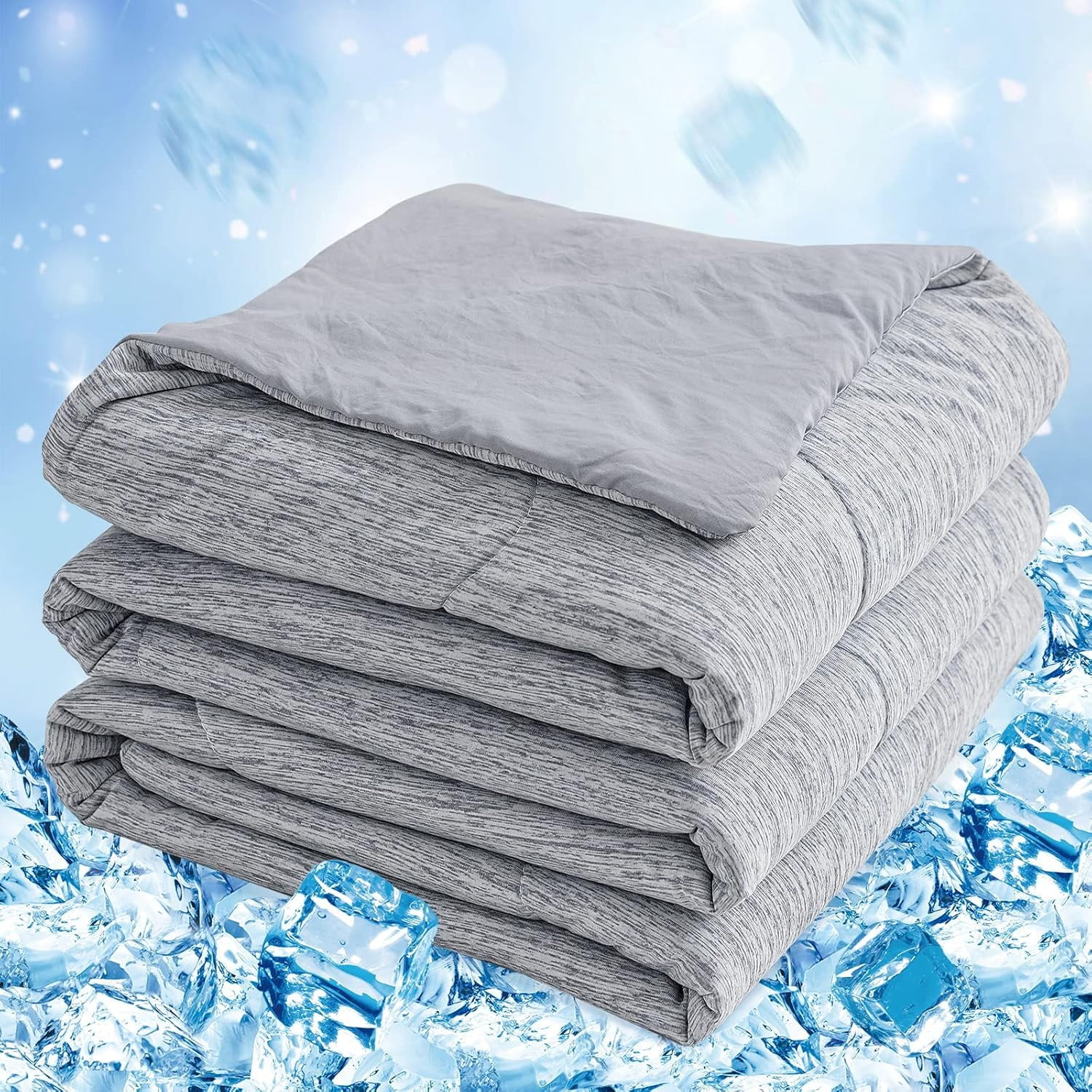 Cooling Comforter California King Size, Cooling Blanket with Q-Max 0.45 ...