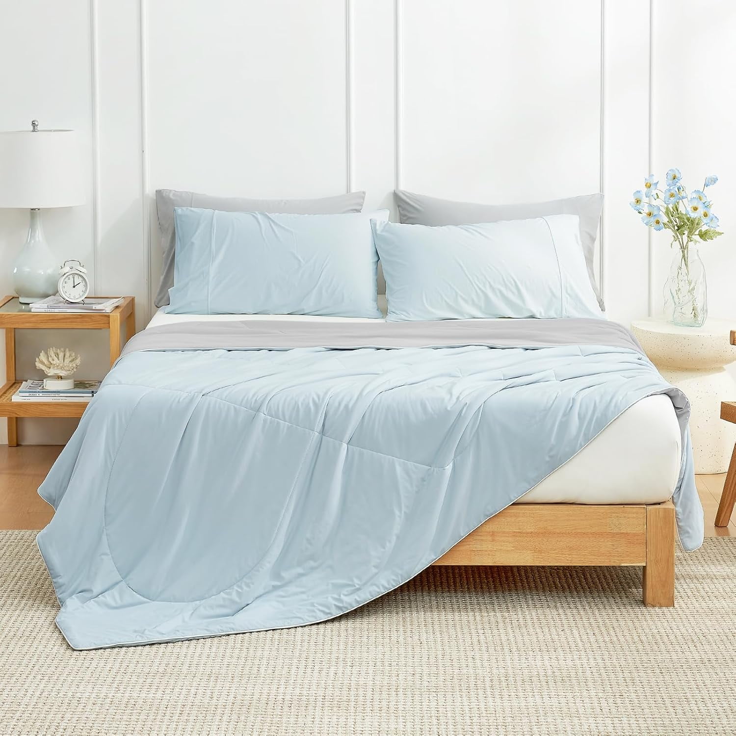 Cooling Comforter King Size, Cooling Blankets for Hot Sleepers and ...