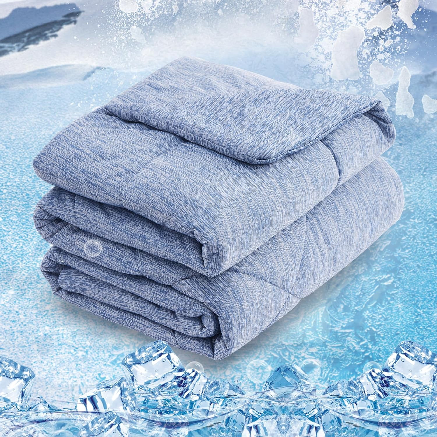 Cooling Comforter King Size,Double Sided Cooling Blanket for Hot ...
