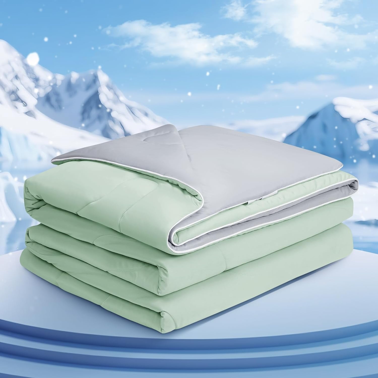 Cooling Comforter Twin/Twin XL, Cooling Blanket for Hot Sleeper and ...
