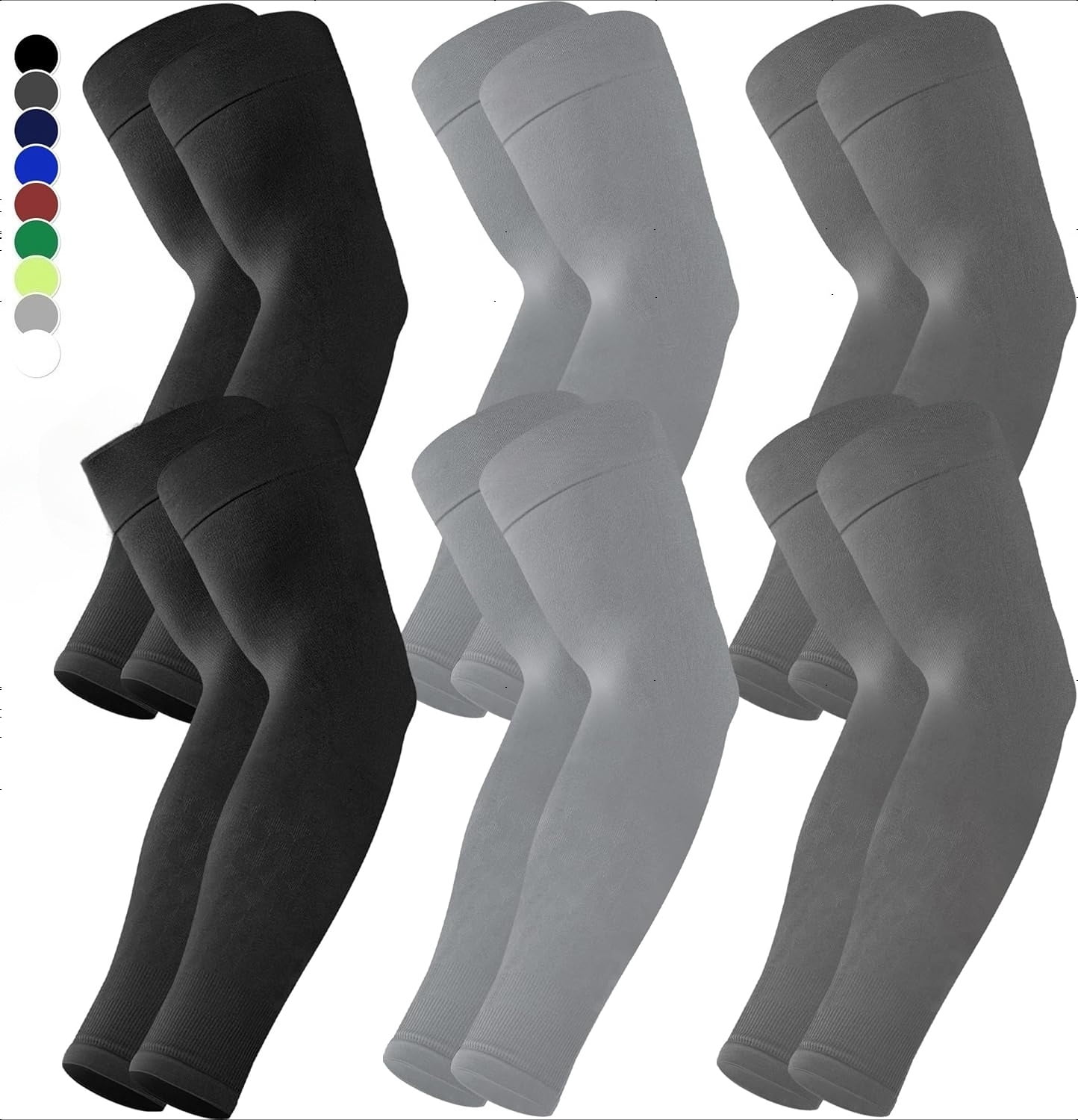 Cooling Compression Arm Sleeves for Men Women,UPF50 UV Sun Protection ...