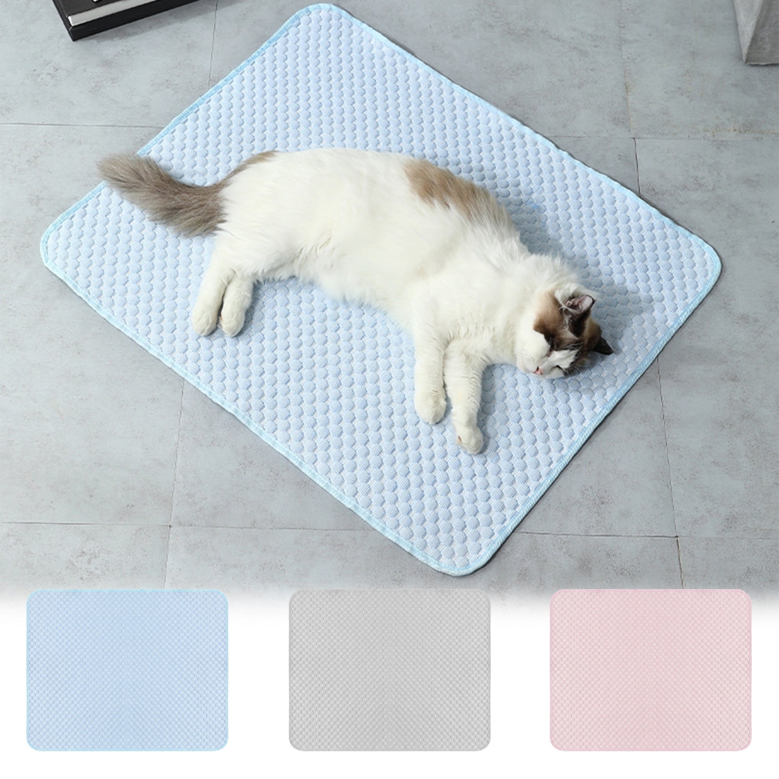 Cooling Cushion,Cooling Pet Pad,Breathable Dog Bed,Waterproof Surface,Elevated Design for ...