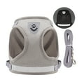 Cooling Dog Harness Reflective Net Chest Strap with Rope Secure Walking ...