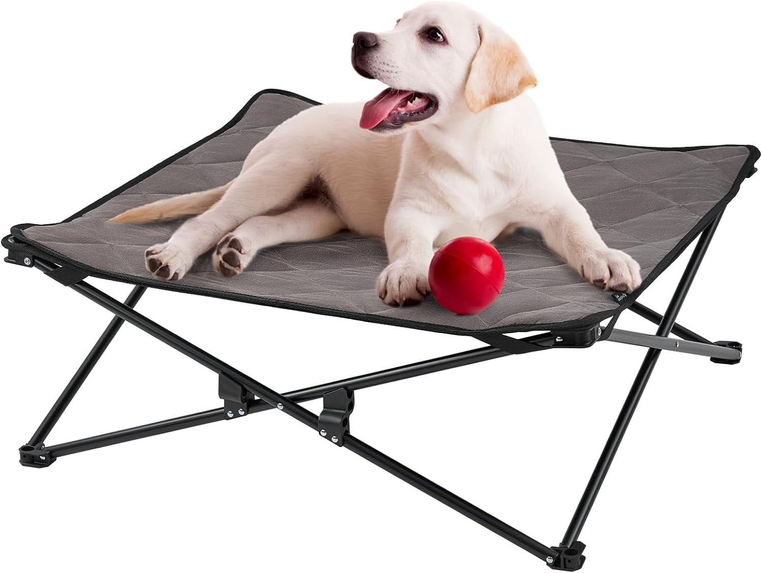 Cooling Elevated Dog Bed Medium Size Dog, Raised Medium Bed Fits Up to ...