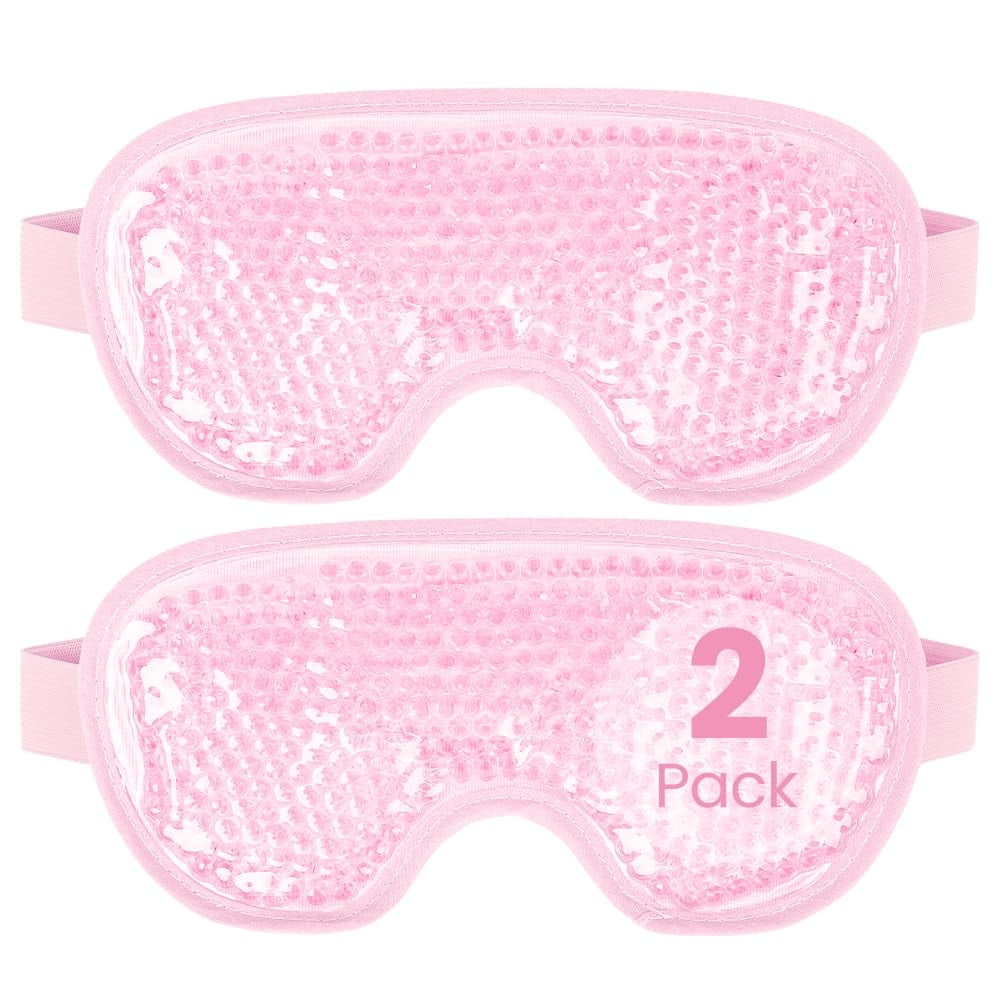 Cooling Eye Mask for Puffy Eyes, Cold Eye Mask Eye Ice Pack for After ...