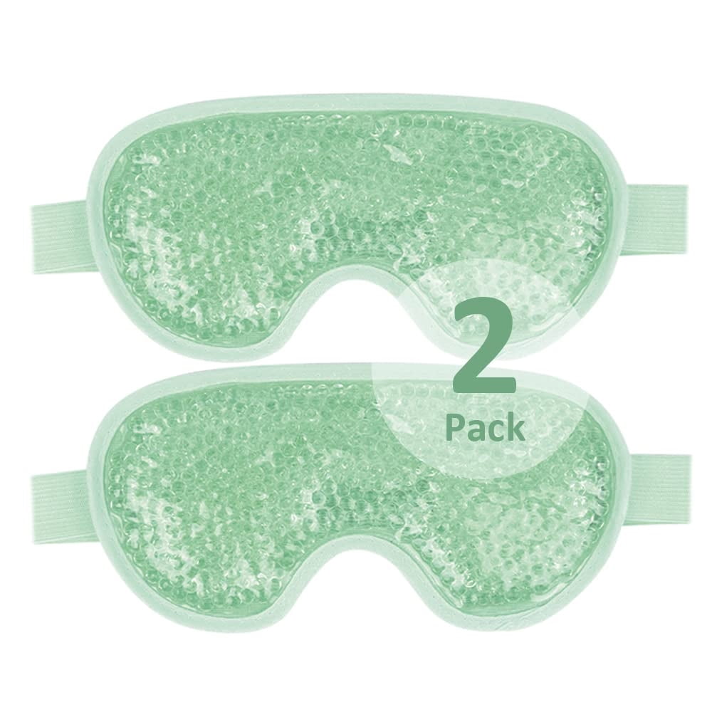 Cooling Eye Mask for Puffy Eyes, Cold Eye Mask Eye Ice Pack for After ...