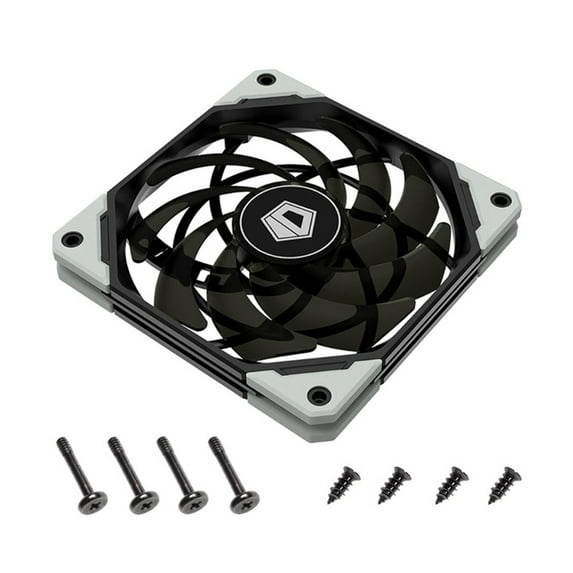 Cooling Fan CPU Air Cooler for Desktop Computer Chassis Radiator Silent ...