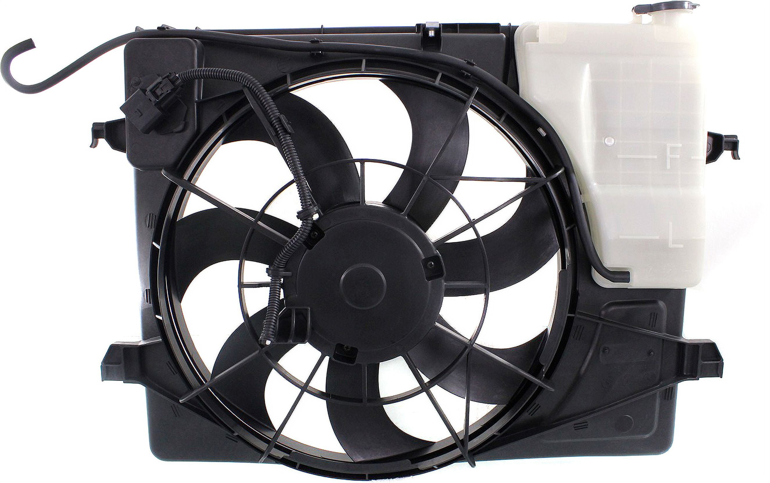 Cooling Fan Assembly Compatible with 2010-2013 Kia Forte Koup Radiator ...
