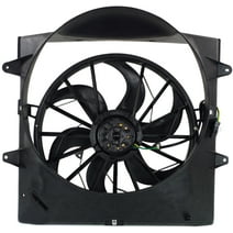 A-Premium Engine Radiator Cooling Fan Assembly with Brushless Motor ...