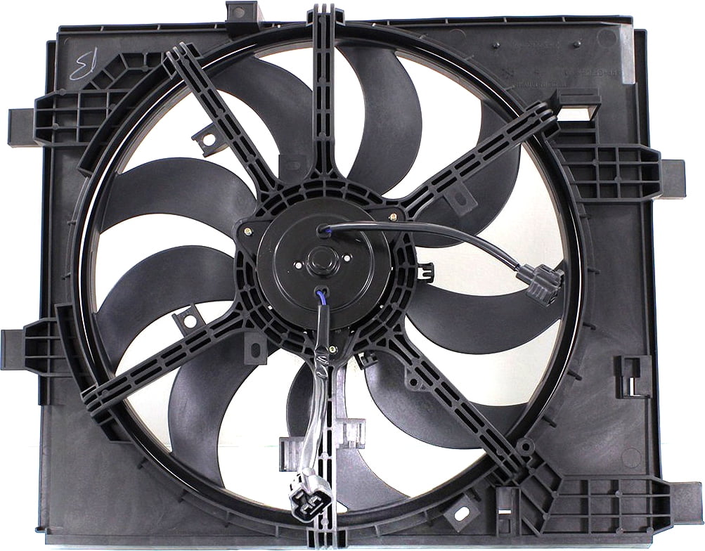 Cooling Fan Assembly Compatible with NISSAN JUKE 2011-2017 Single Fan ...