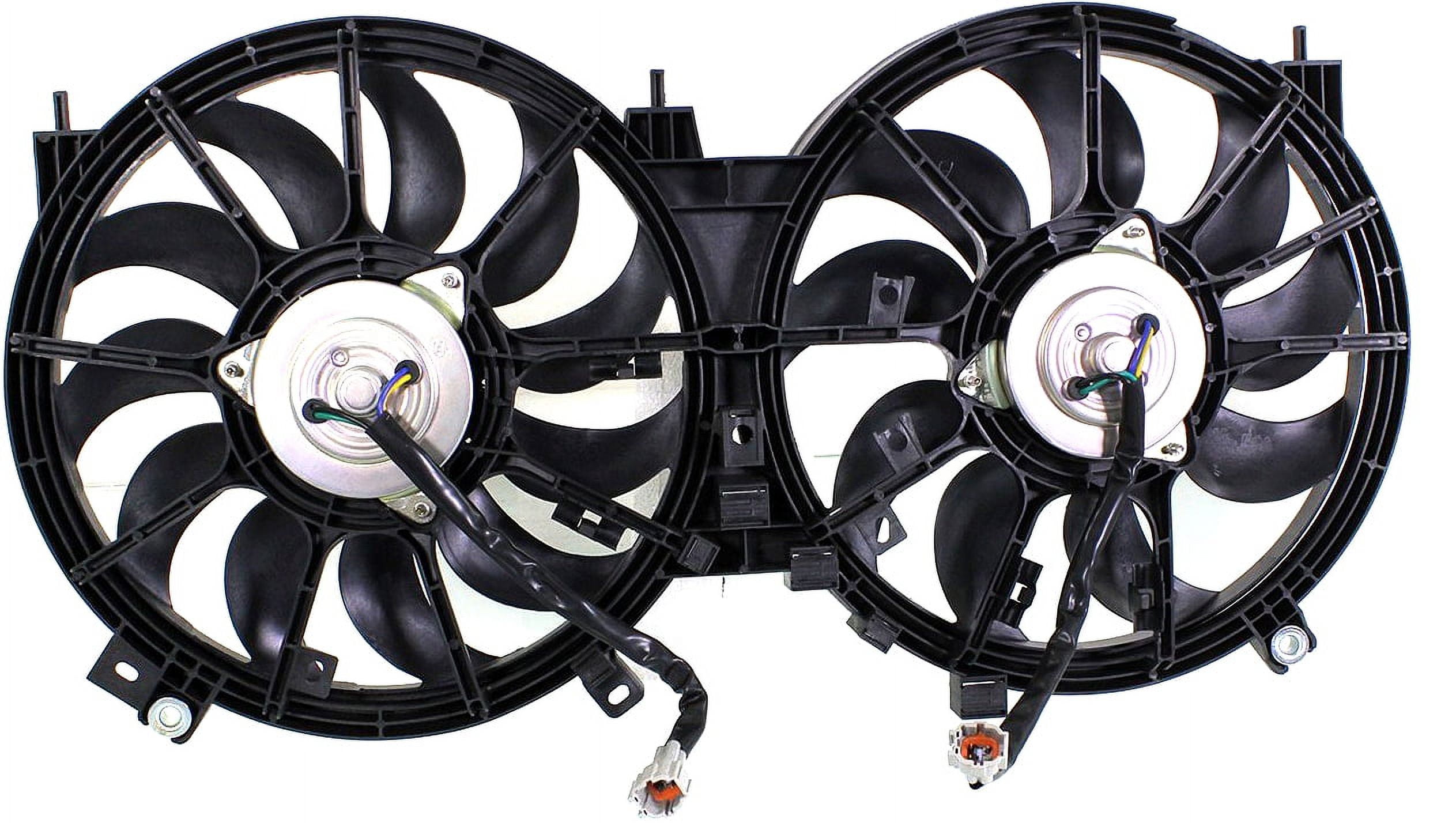 Cooling Fan Assembly Compatible with NISSAN MURANO 2009-2014/QUEST 2011 ...
