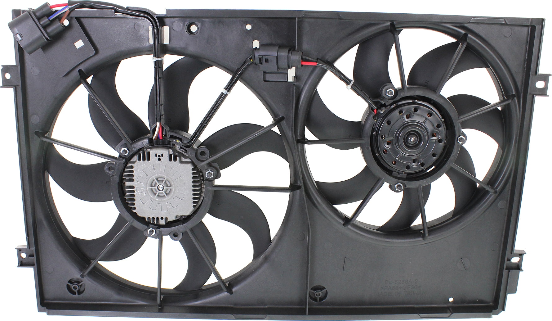 Cooling Fan Assembly Compatible with Volkswagen JETTA 2005-2014 Dual 2 ...