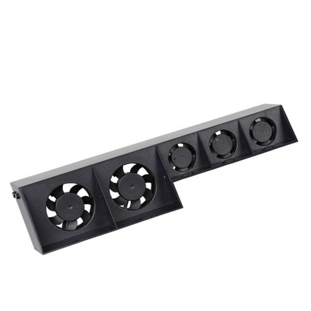 Cooling Fan Console Temperature Control Cooler for 4 (Black) - Walmart.com