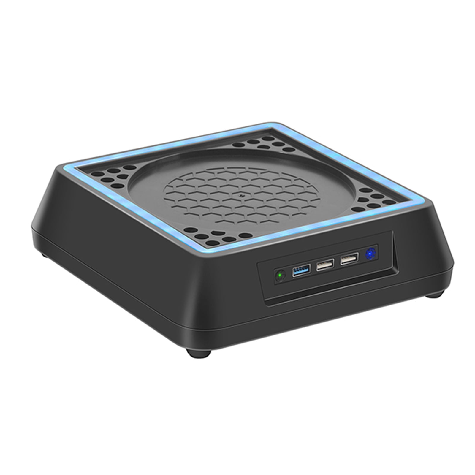 Cooling Fan Cradle 3-gear Adjustable with 3 USB Ports Heat Radiator ...