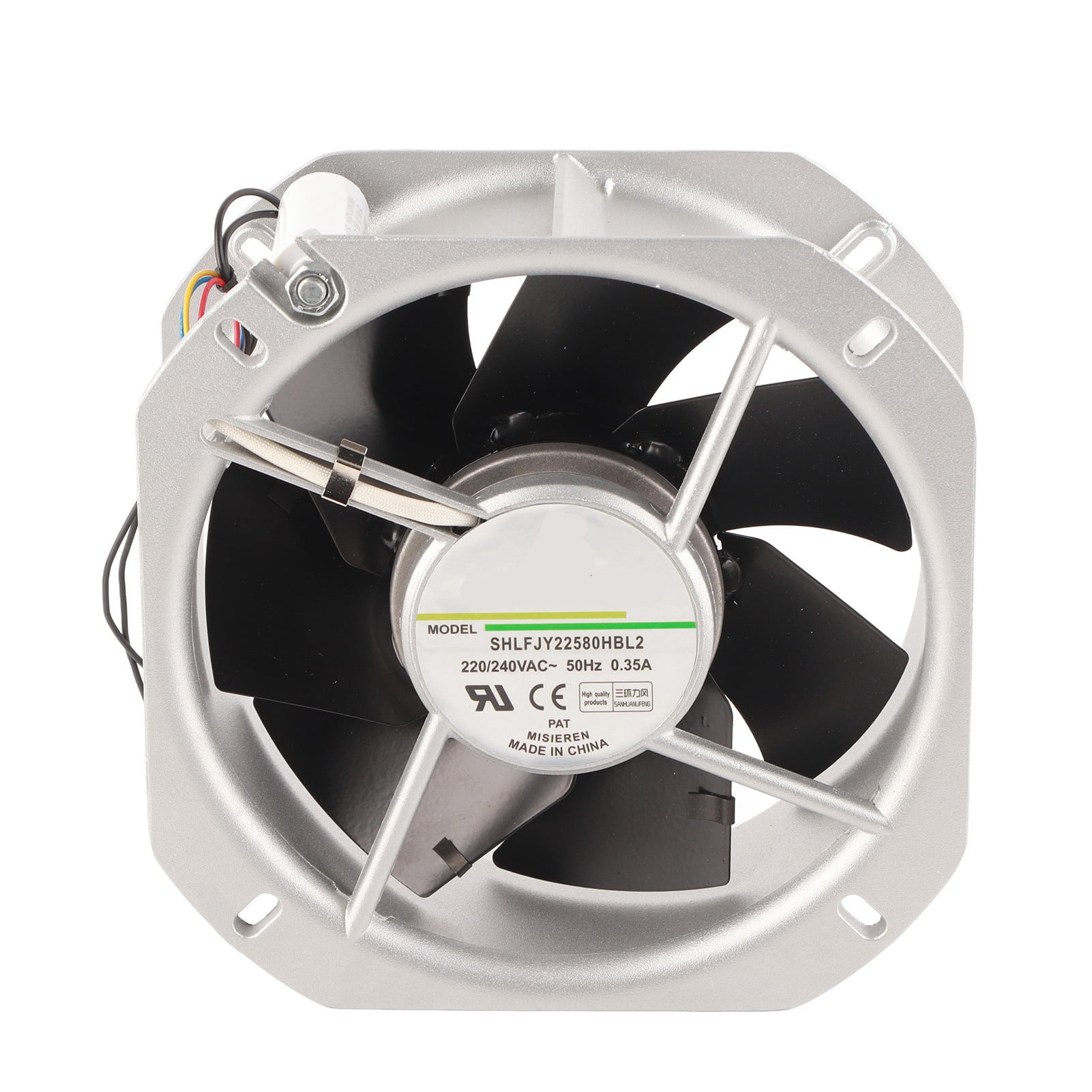 Cooling Fan Double Ball Bearing 2600R/min 0.35A 80W High Speed Sturdy ...