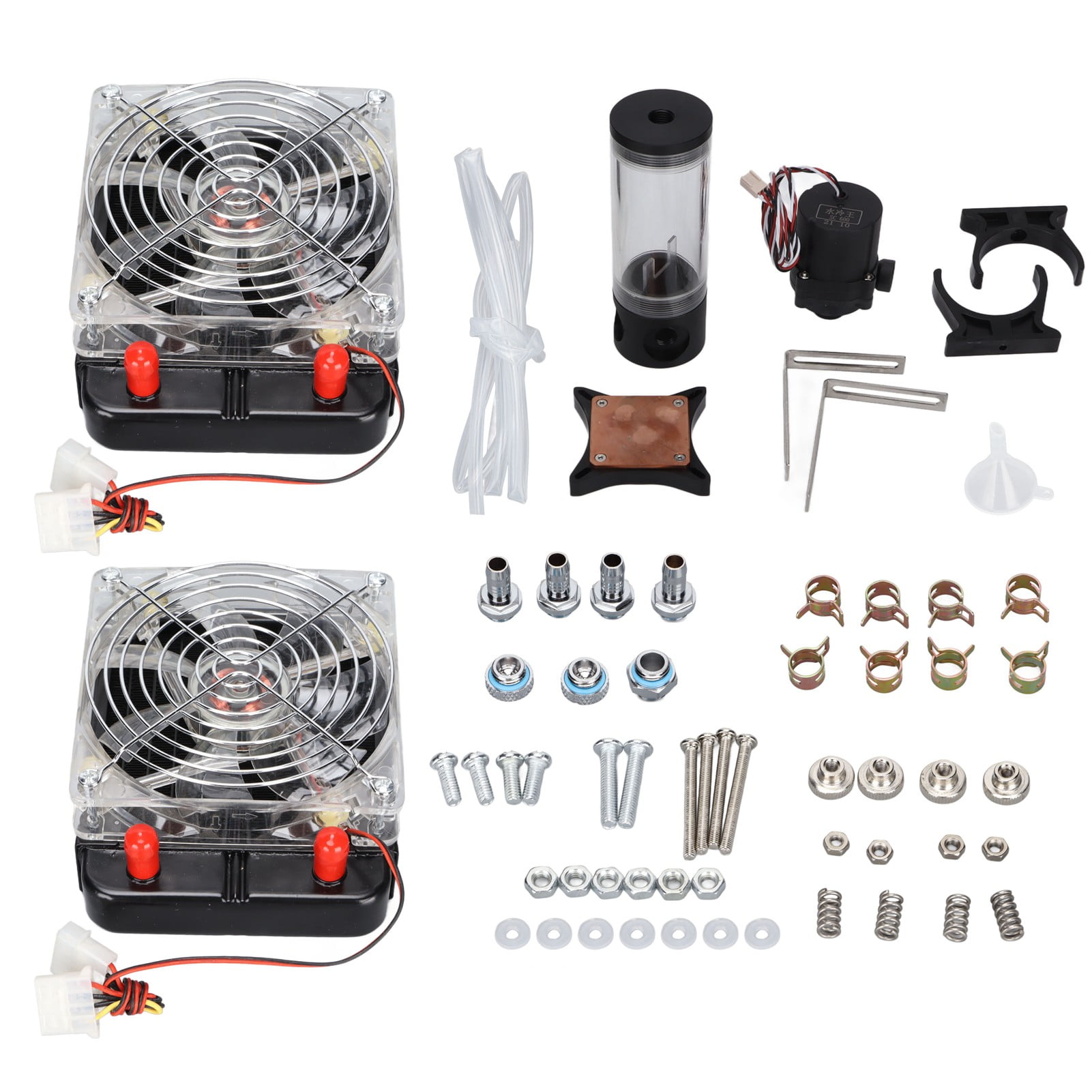 Cooling Fan Kit Superior Performance DIY Complete Tools S600 Water Pump ...