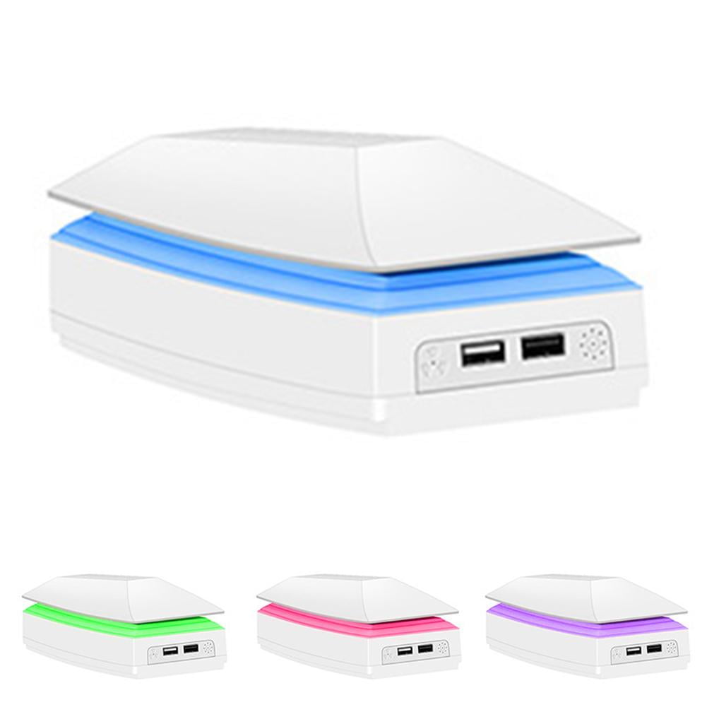 Cooling Fan for PS5 Slim, Dustproof Cooling Fan with RGB Light for PS5 ...