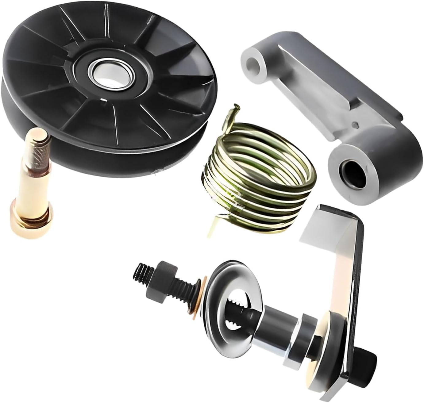 Cooling Fan Pulley Tensioner Kit 6662997 7302291 Fits For Bobcat 653 ...