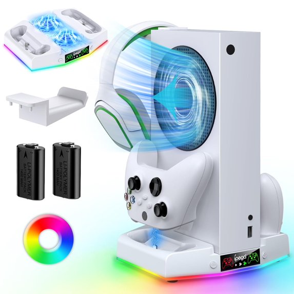 Cooling Fan Stand for Xbox Series S Console - Charging Station for ...
