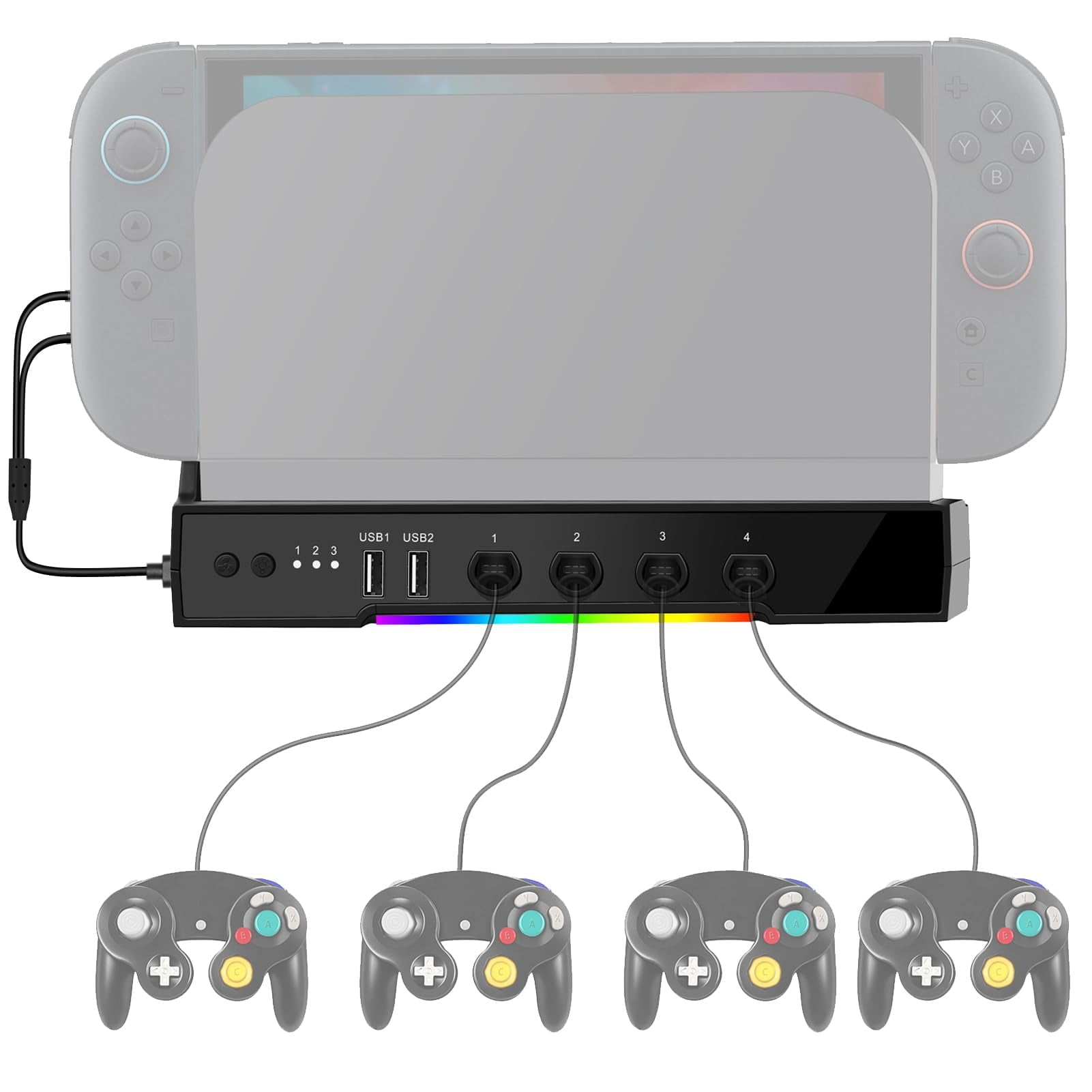 Cooling Fan for Switch 2 Dock, Adapter Compatible with Gamecube ...