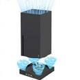 Cooling Fan for Xbox Series X with 3 USB Port, Console Standing Mount ...