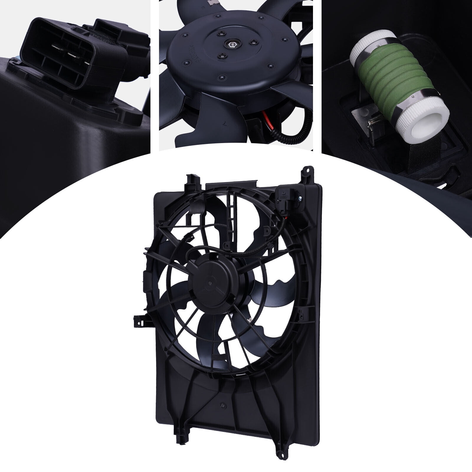 Cooling Fans Assembly 25380D3600 for Kia Sportage Hyundai Tucson 2.0/2 ...