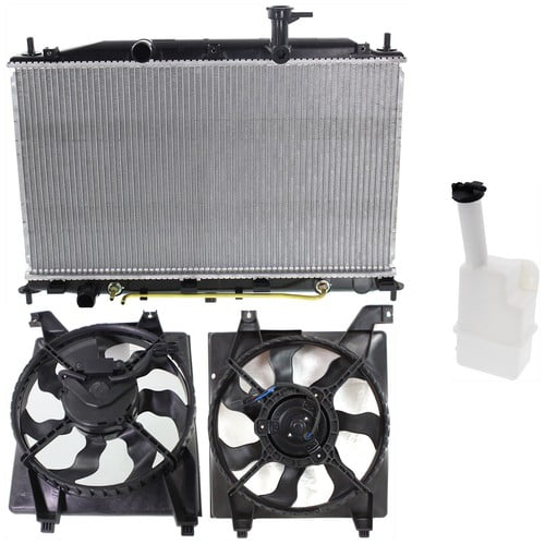 Cooling Fans Assembly for Hyundai Accent 2009-2011 - Walmart.com