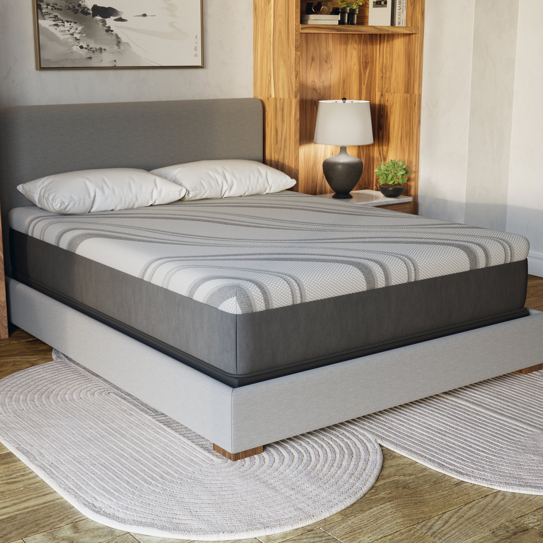 Cooling Gel Memory Foam Mattress Series - Temperature-Regulating ...