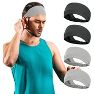 Jiaroutk Kids Breathable Elastic Headbands 10 Pcs Sweatbands for Girls ...