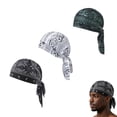 Cooling Headscarf Cap Set, Motorcycle Pirate Head Wrap Lining, Adaptive ...