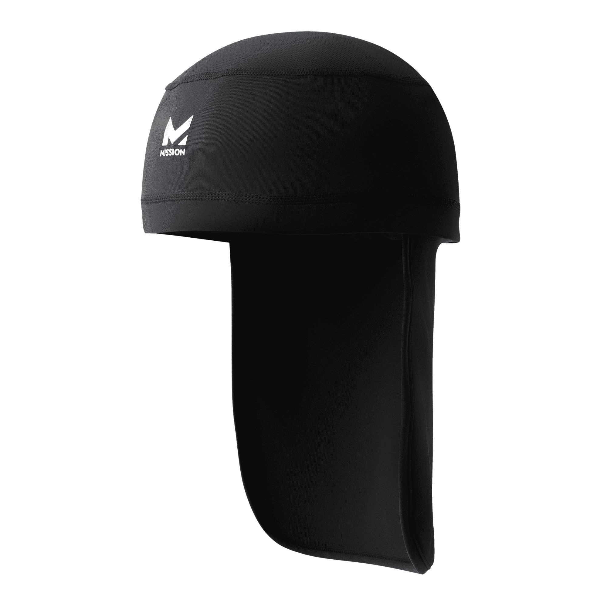 MISSION Cooling Helmet Liner with Nape, Black - Walmart.com