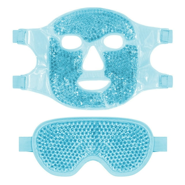 Cooling Ice Face Eye Mask for Reducing Puffiness, Bags Under Eyes,Sinus ...